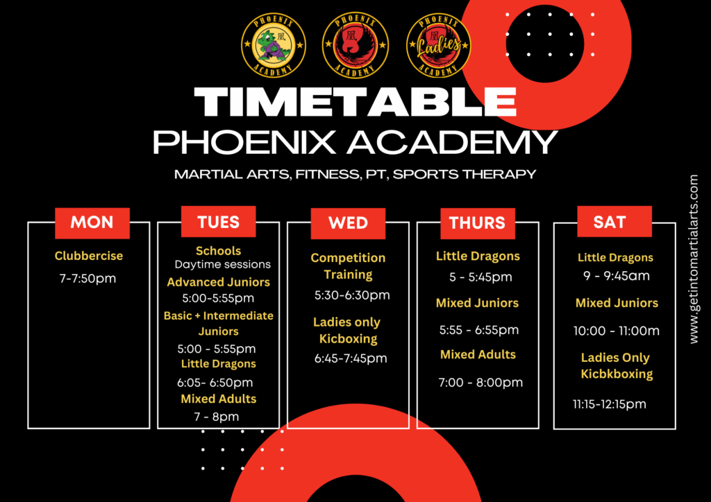 Timetable - Phoenix-academy